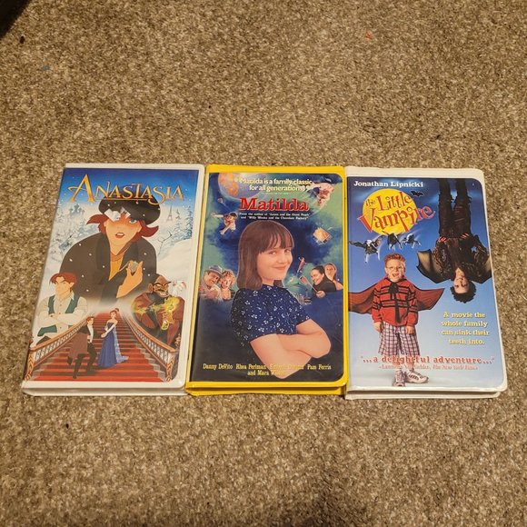 Media | 3 Kids Movies Bundle Vhs Tapes | Poshmark